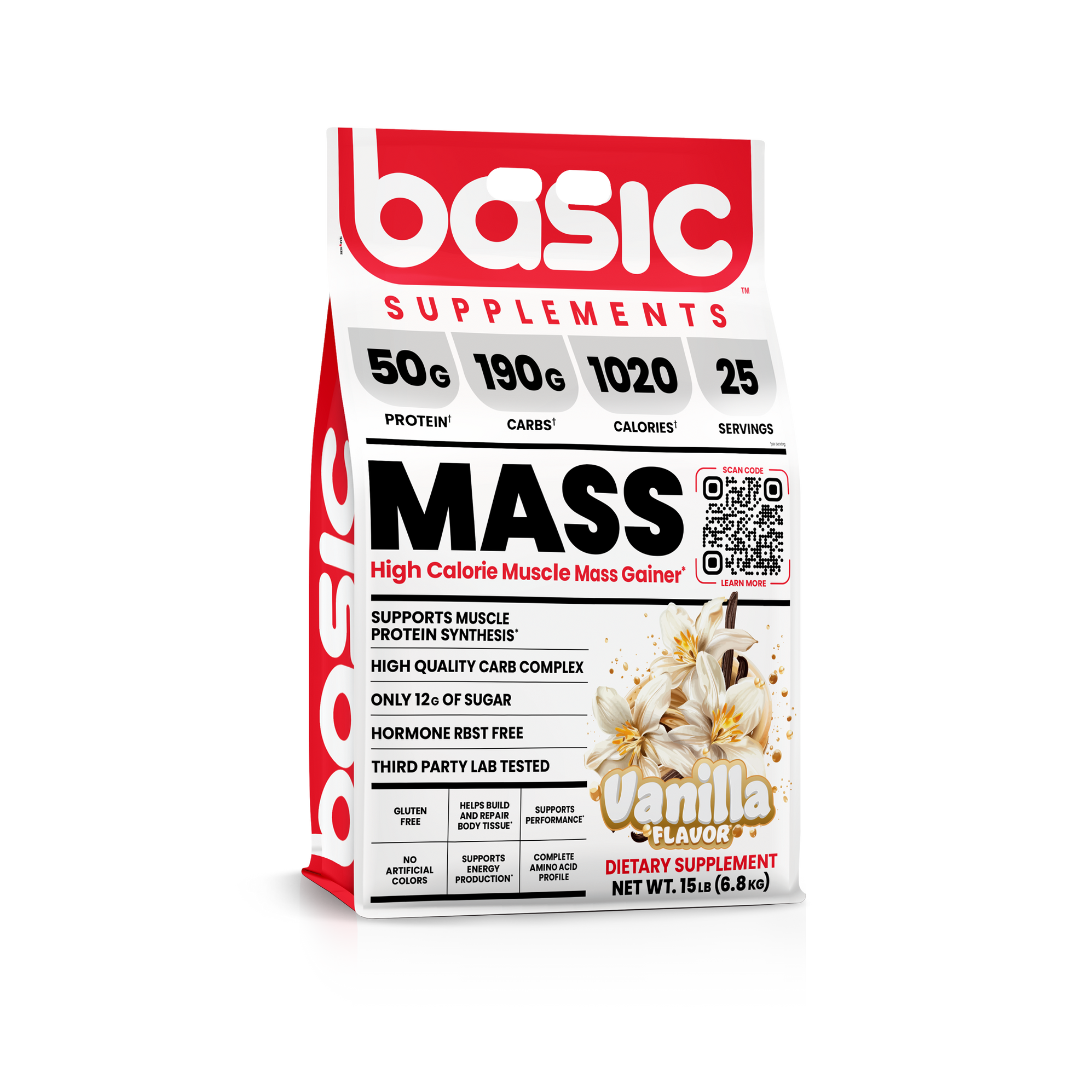 Maximize Your Gains with Basic Mass Vanilla | Basic Supplements