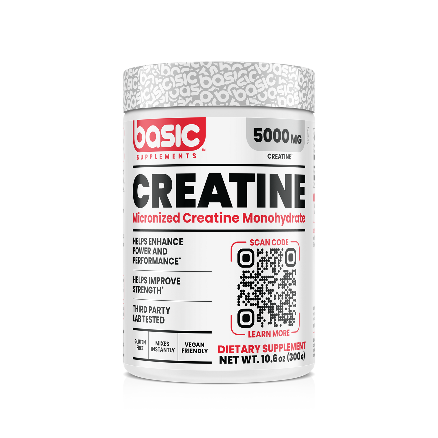 Top Creatine Supplement for Energy & Strength | Basic Supplements