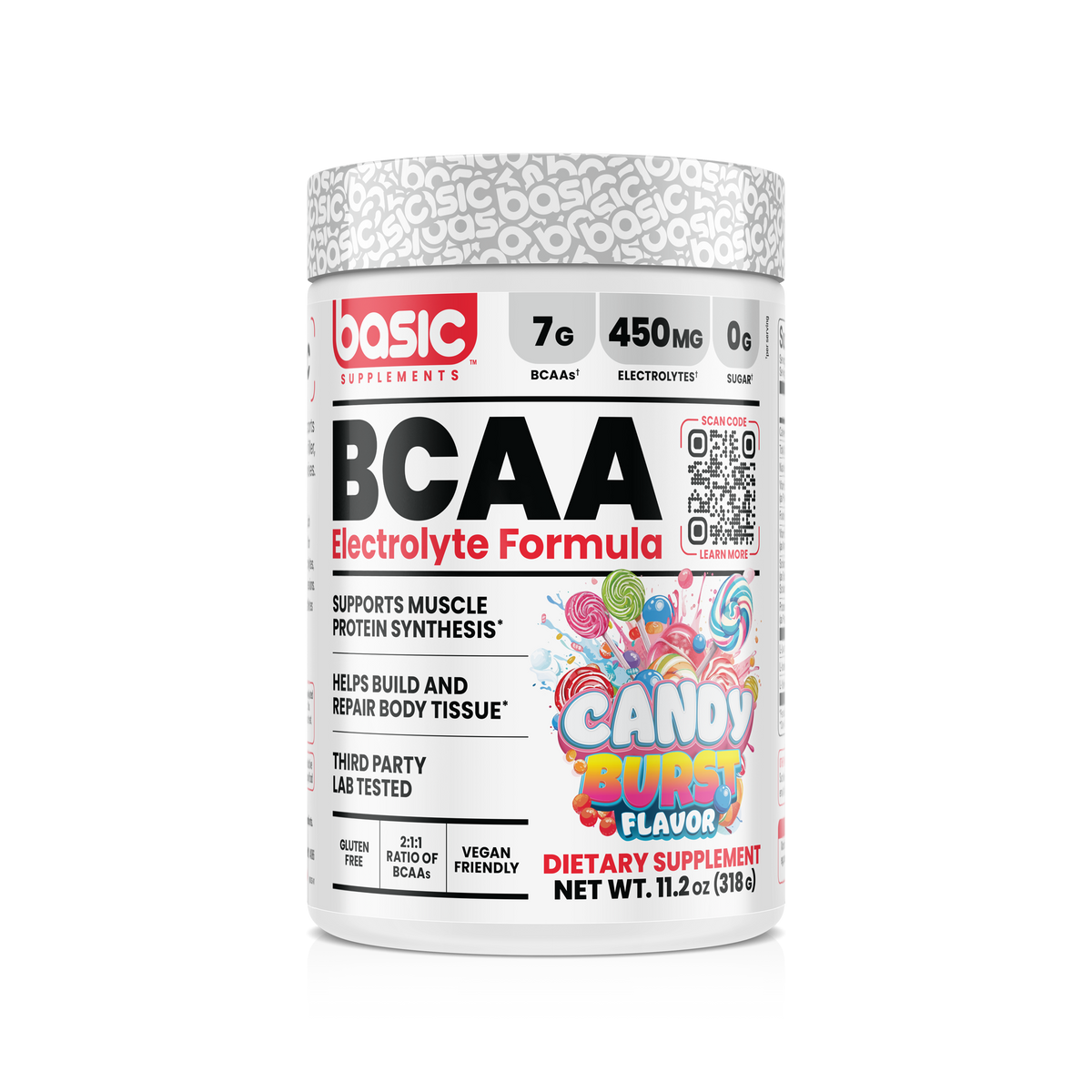 BCAA Supplement In Candy Burst Flavor | Basic Supplements