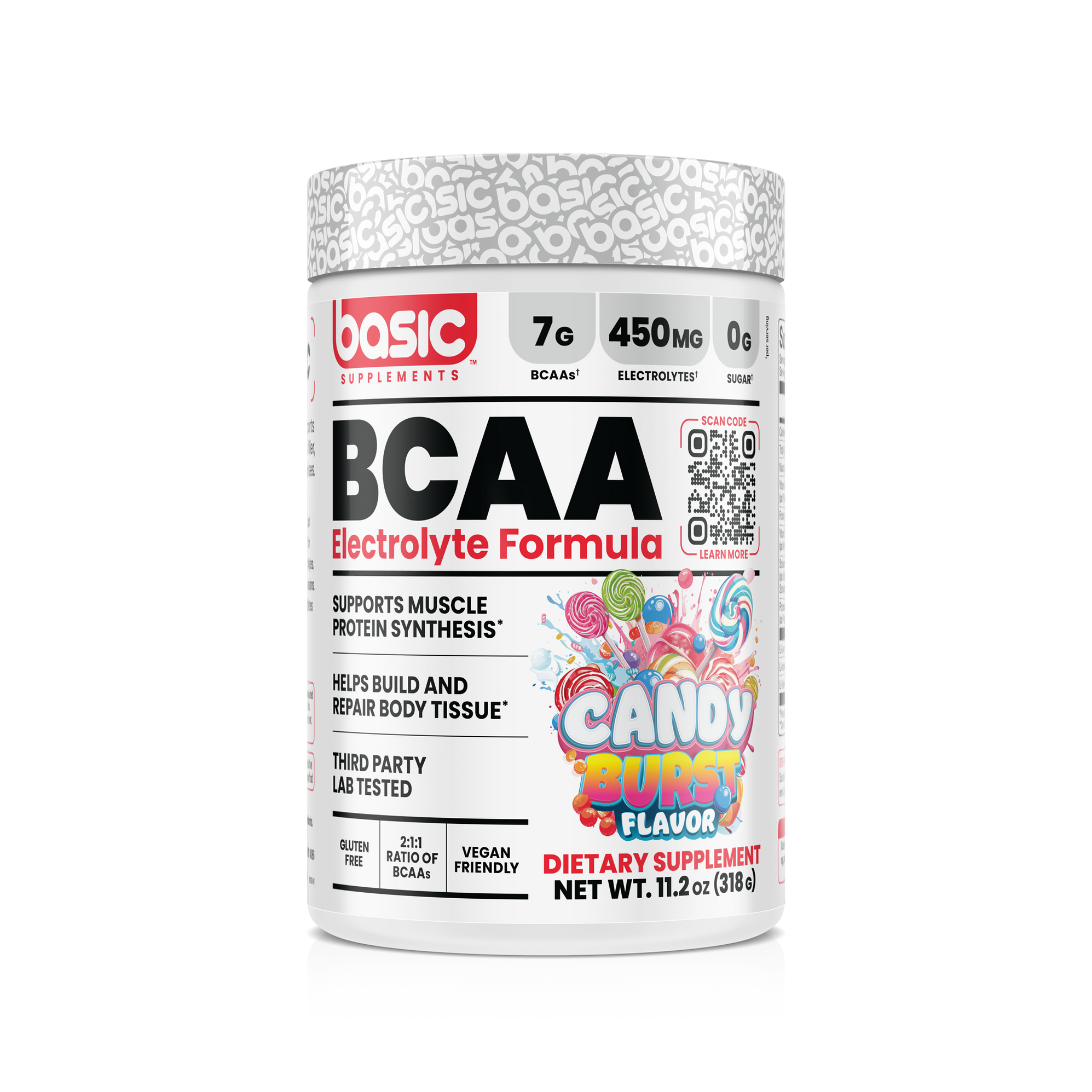 BCAA Supplement In Candy Burst Flavor | Basic Supplements