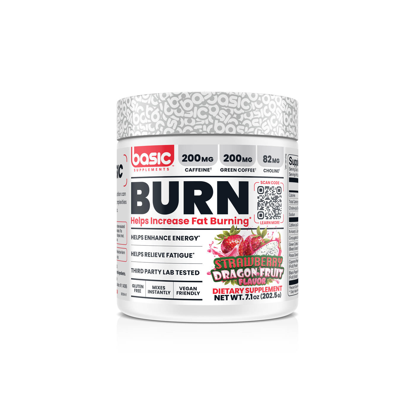 Fat Burn Supplement In Strawberry Dragon Flavour | Basic Supplements