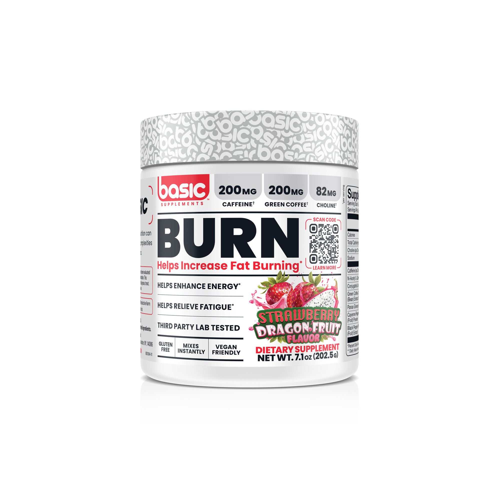 Fat Burn Supplement In Strawberry Dragon Flavour | Basic Supplements