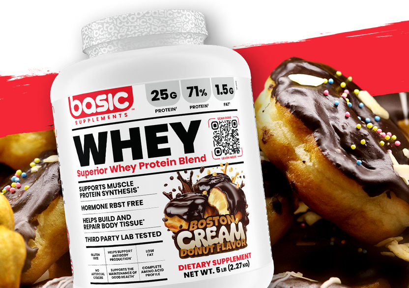 Post Workout Supplement Boston Cream Donut | Basic Supplements